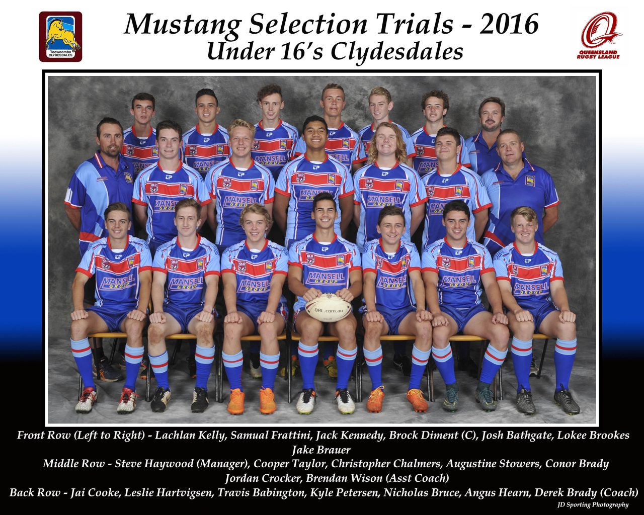 Team & Portrait Examples - JD Sporting Photography